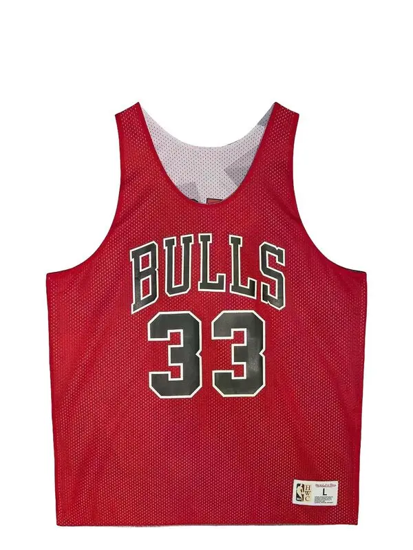 Mitchell & Ness Scottie Pippen Reversible Tank Top - Red