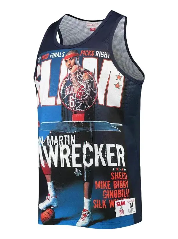 Mitchell & Ness Kenyon Martin Tank Top - Blue