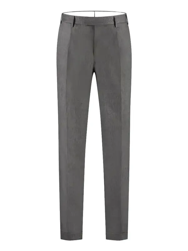 PT TORINO Tailored Trousers With Welt Pockets - Grey