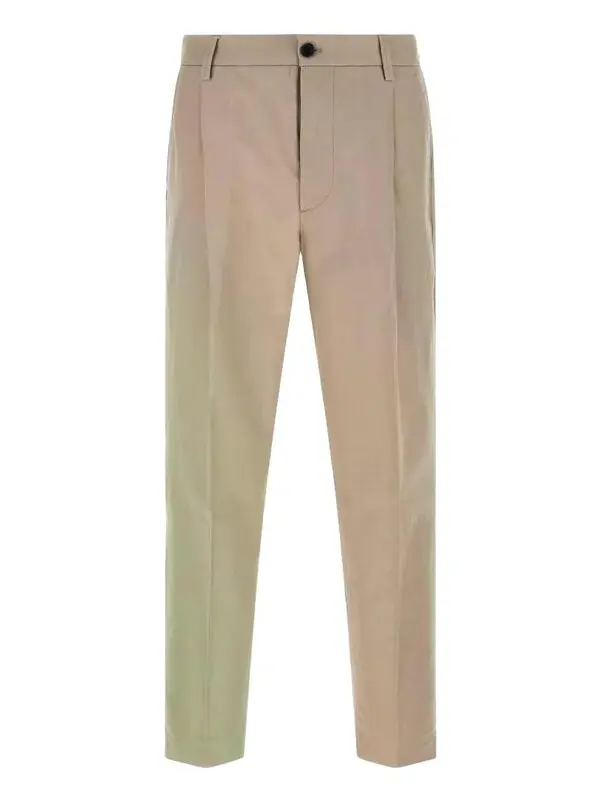 DEPARTMENT 5 Logo-patch Pleated Trousers - Neutrals