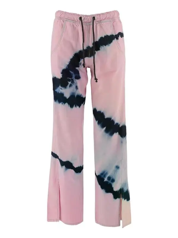 DON'T @ ME Tie-dye Jeans - Pink