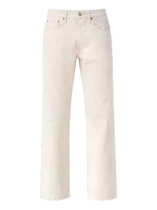 CYCLE Straight Leg Jeans - Neutrals