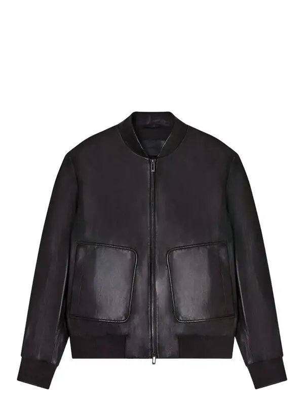 Emporio Armani Patch-pocket Bomber Jacket - Black