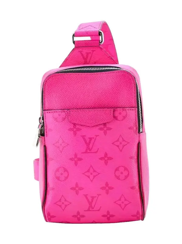 LOUIS VUITTON Outdoor Slingbag Monogram Taigarama - Pink