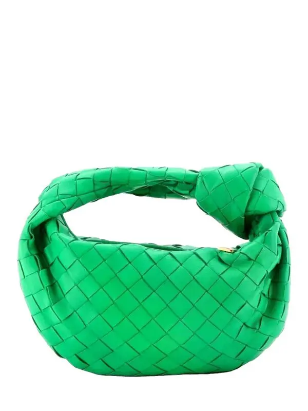 Bottega Veneta Jodie Intrecciato Nappa Mini Hobo Bag - Green