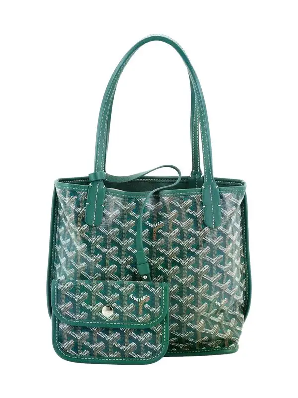 Goyard Anjou Reversible Mini Tote - Green