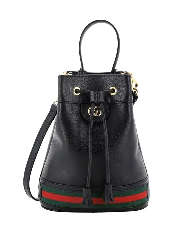 Gucci Ophidia Small Bucket Bag - Black