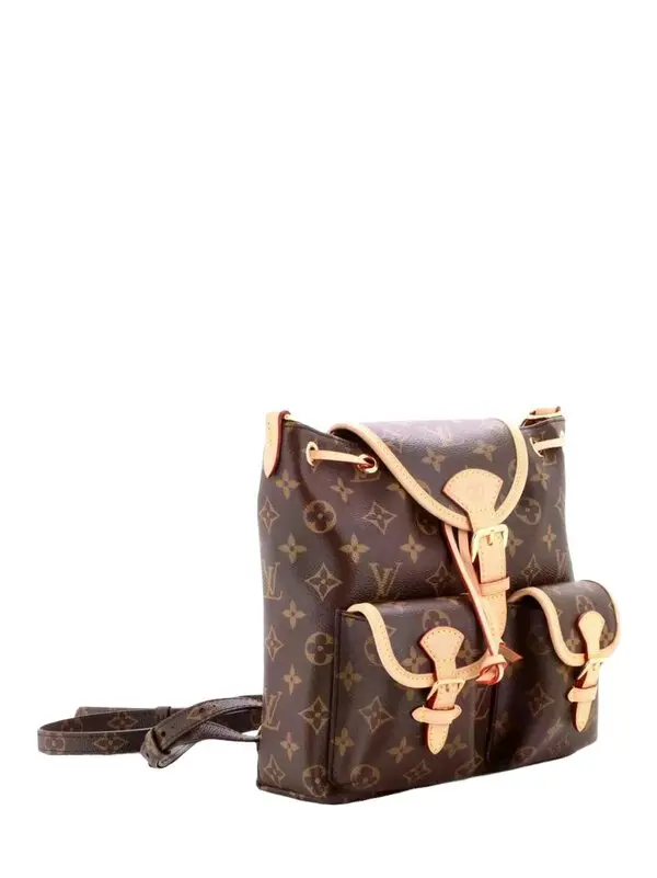 LOUIS VUITTON Excursion Monogram Canvas Pm Backpack - Brown