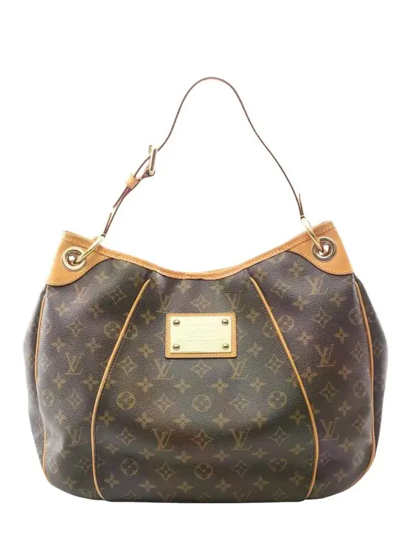 LOUIS VUITTON 2008 Monogram Galliera Pm Shoulder Bag - Brown
