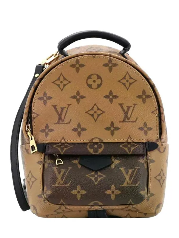 LOUIS VUITTON Palm Springs Mini Backpack Reverse Monogram Canvas - Brown