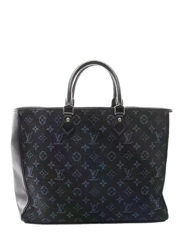 LOUIS VUITTON Monogram Jacquard Grand Sac Tote Bag - Black
