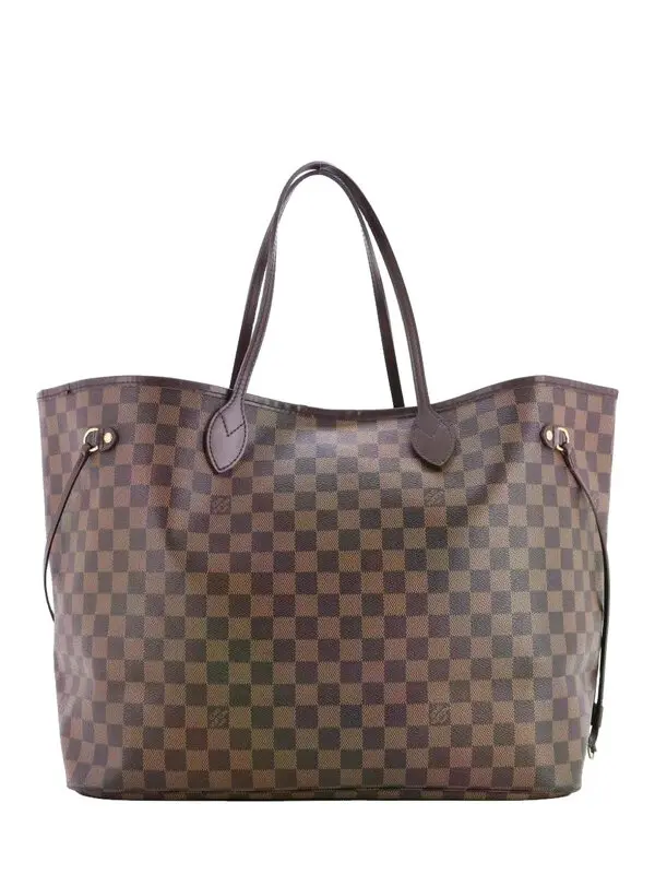 LOUIS VUITTON Neverfull Damier Gm Tote Bag - Brown