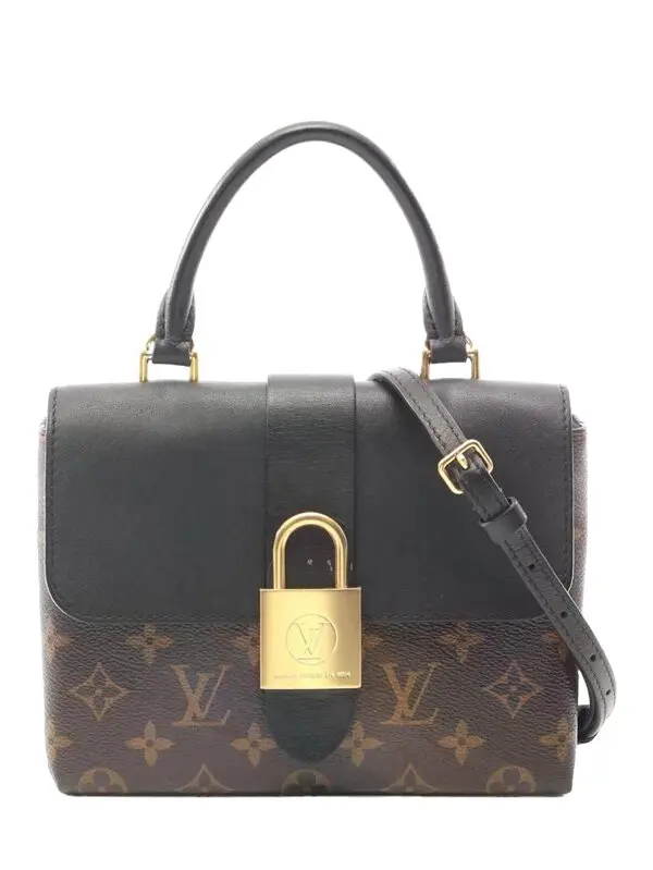 LOUIS VUITTON Monogram Locky Bb Satchel - Brown