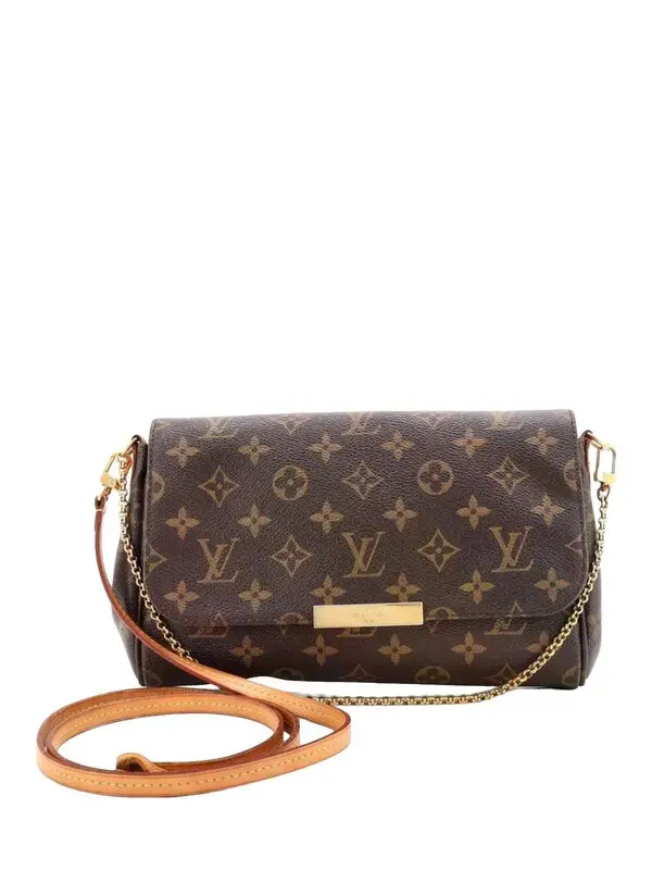 LOUIS VUITTON Favorite Handbag Monogram Canvas Mm - Brown