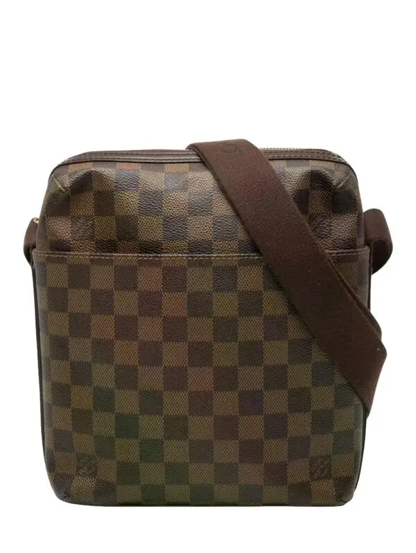 LOUIS VUITTON 2011 Damier Ebene Beaubourg Trotteur Crossbody Bag - Brown