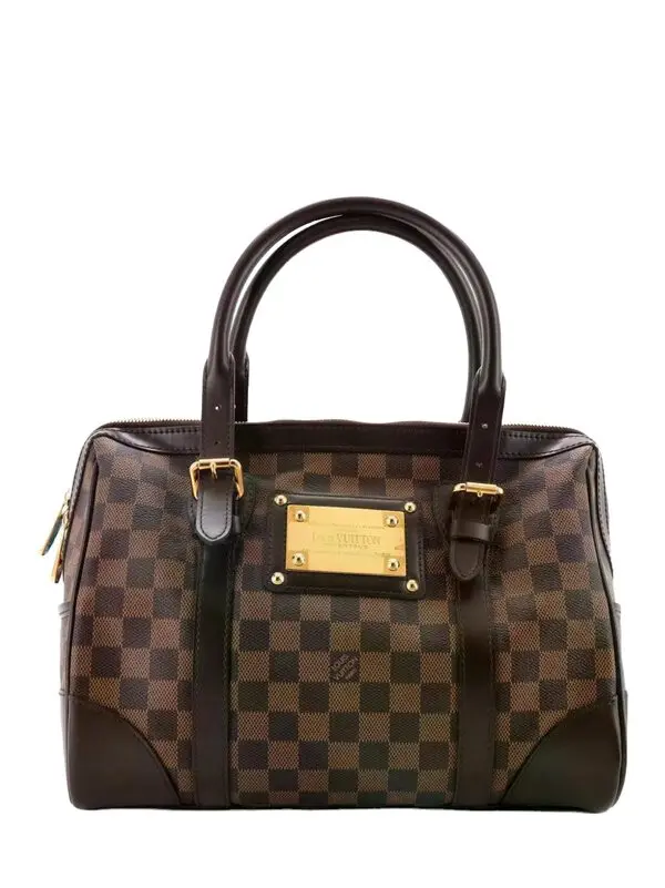LOUIS VUITTON Berkeley Handbag Damier Shoulder Bag - Brown
