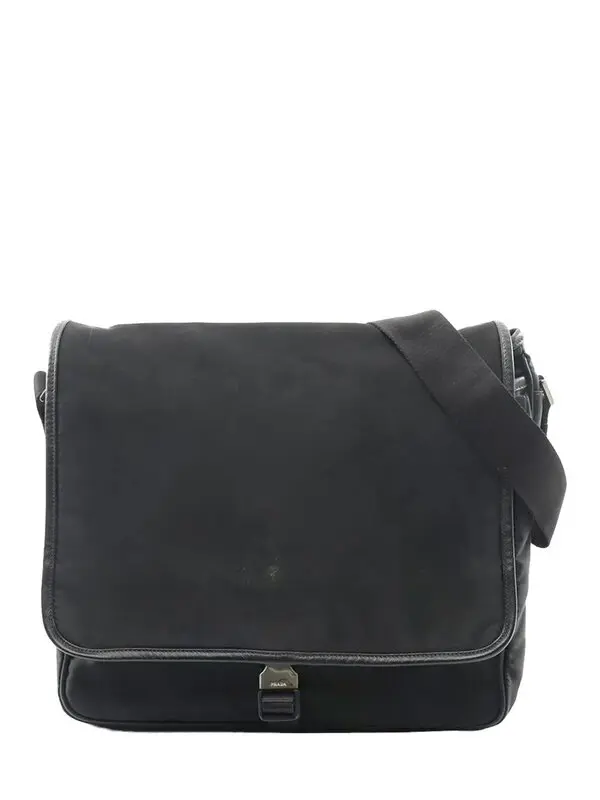 Prada 2013-2026 Tessuto Crossbody Bag - Black