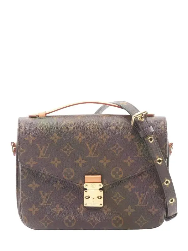 LOUIS VUITTON 2020 Monogram Pochette Metis - Brown