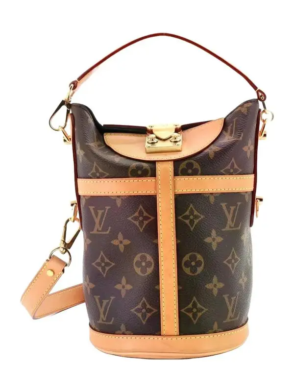LOUIS VUITTON Duffle Bucket Bag Monogram Canvas - Brown