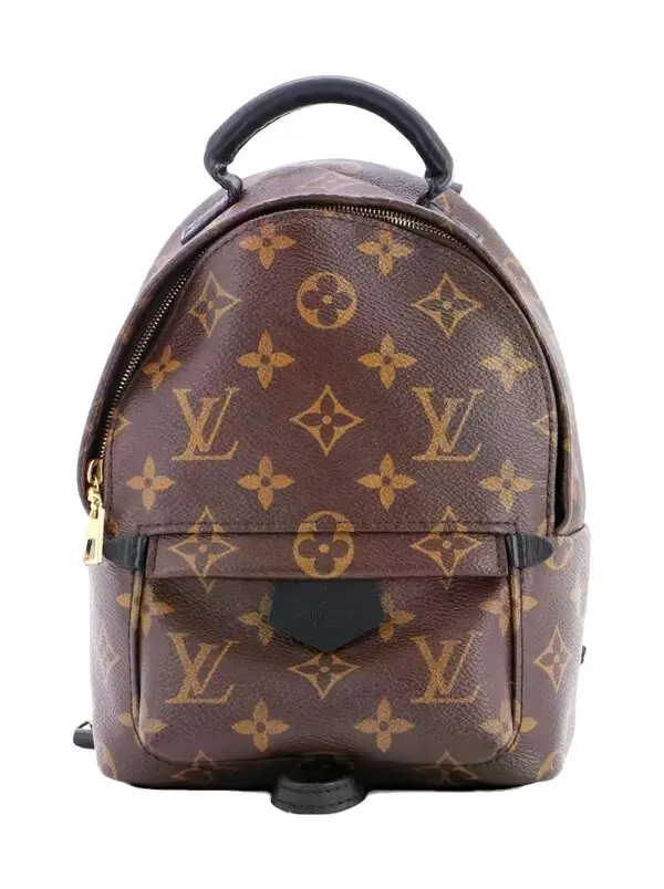 LOUIS VUITTON Palm Springs Monogram Canvas Mini Backpack - Brown