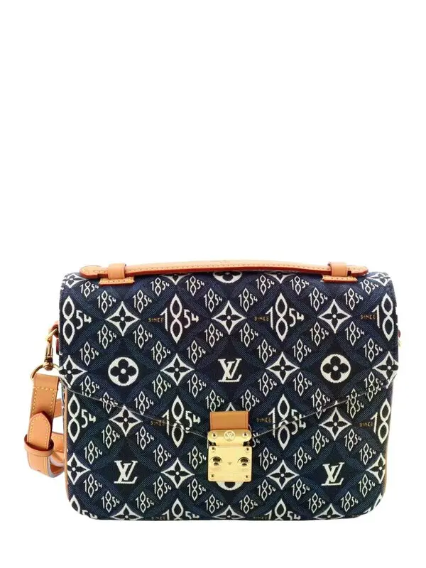 LOUIS VUITTON Pochette Metis Limited Edition Since 1854 Monogram Jacquard - Blue