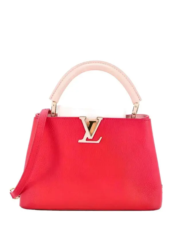 LOUIS VUITTON Capucines Bb Satchel - Pink