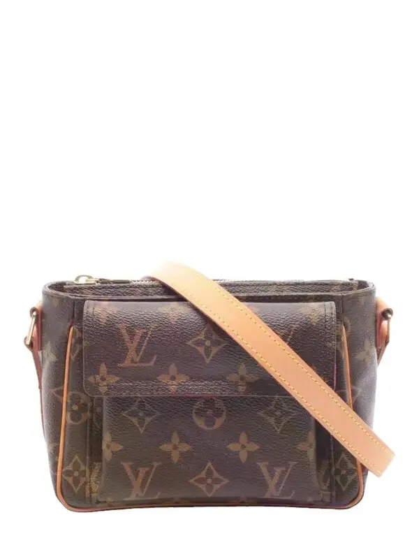 LOUIS VUITTON 2003 Monogram Viva Cite Pm - Brown