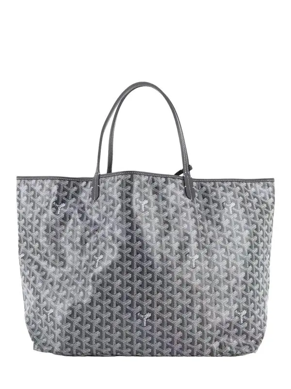 Goyard Saint Louis Coated Canvas Gm Tote Bag - Grey