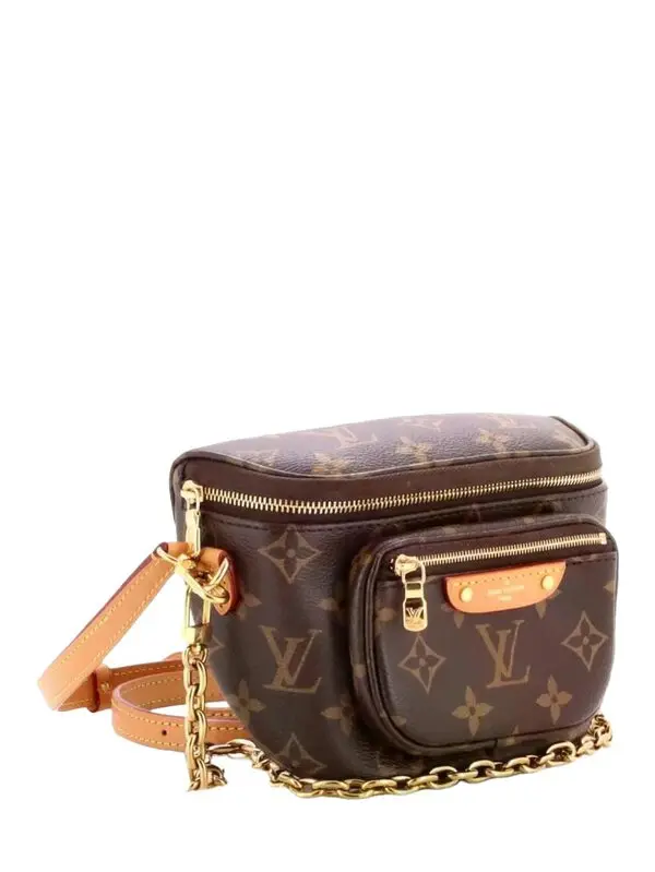 LOUIS VUITTON Bum Bag Monogram Canvas Mini - Brown