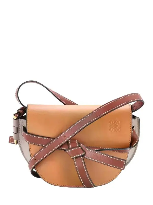 Loewe Gate Small Shoulder Bag - Brown