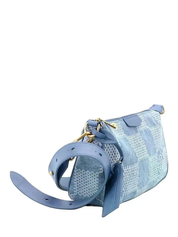 LOUIS VUITTON Pochette Accessoires Nm Damier 3d Denim Xl - Blue