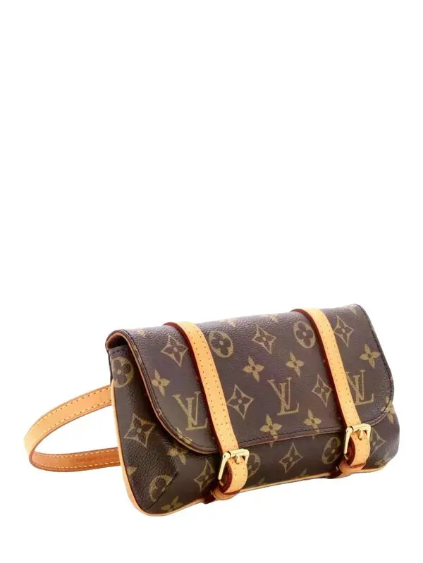 LOUIS VUITTON Marelle Waist Bag Monogram Canvas - Brown