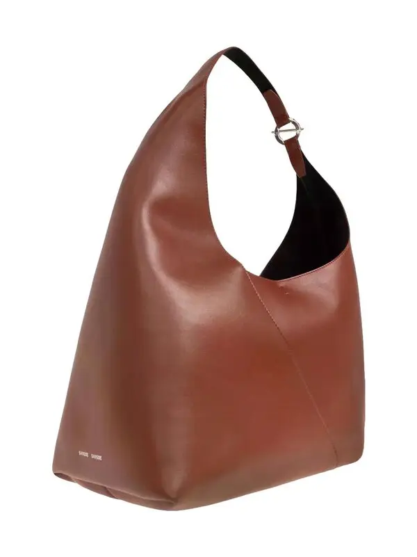 SAMSOE SAMSOE Ring Detail Tote Bag - Brown