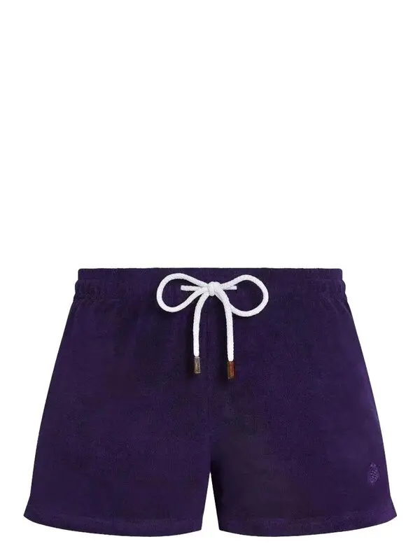 Vilebrequin Terry Elasticated Shorts - Purple