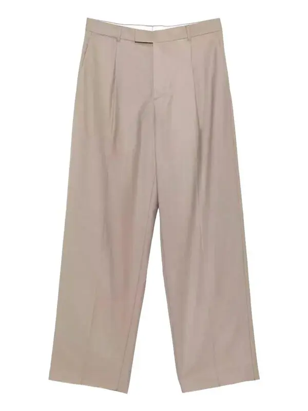 Dior Pleated Trousers - Brown