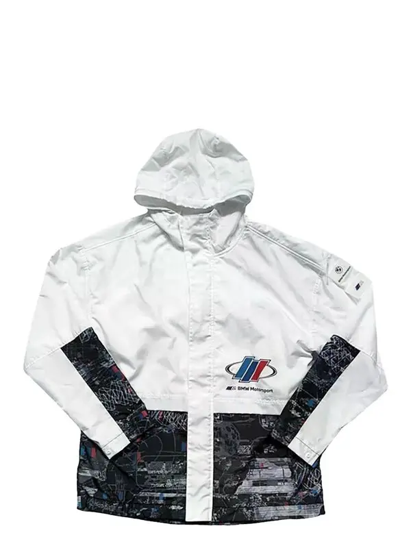 PUMA Bmw Motorsport Graphic Hooded Jacket - White