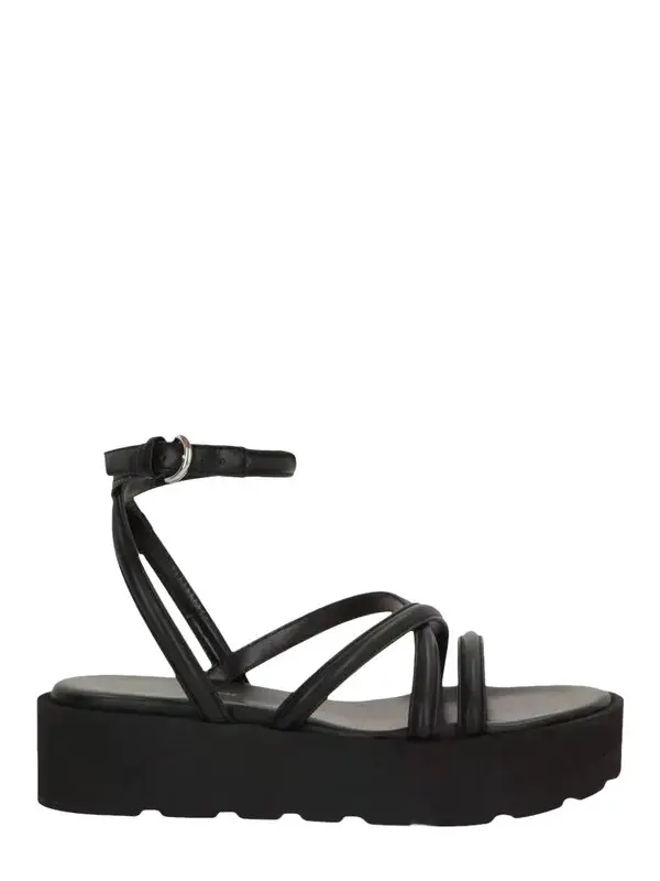GIANVITO ROSSI Nadina Platform Sandals - Brown