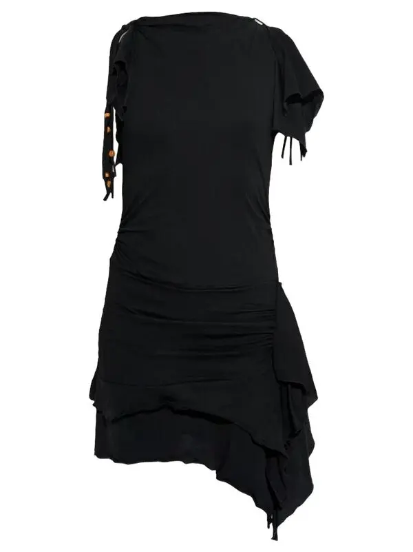 Isabel Marant Ruched Mini Dress - Black