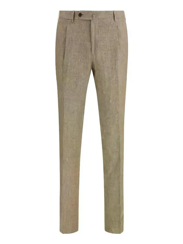 GERMANO 1952 Tokyo Pleated Trousers - Neutrals