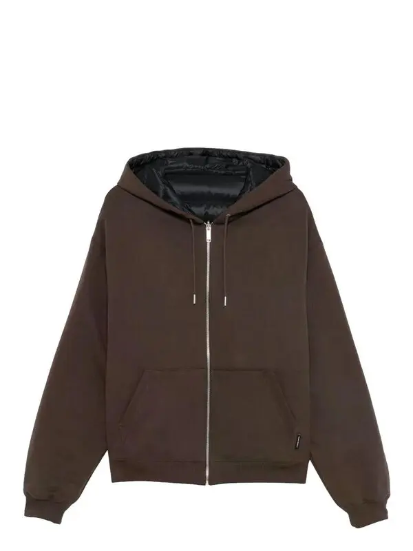 Canada Goose Hooded Zip Jacket - Brown
