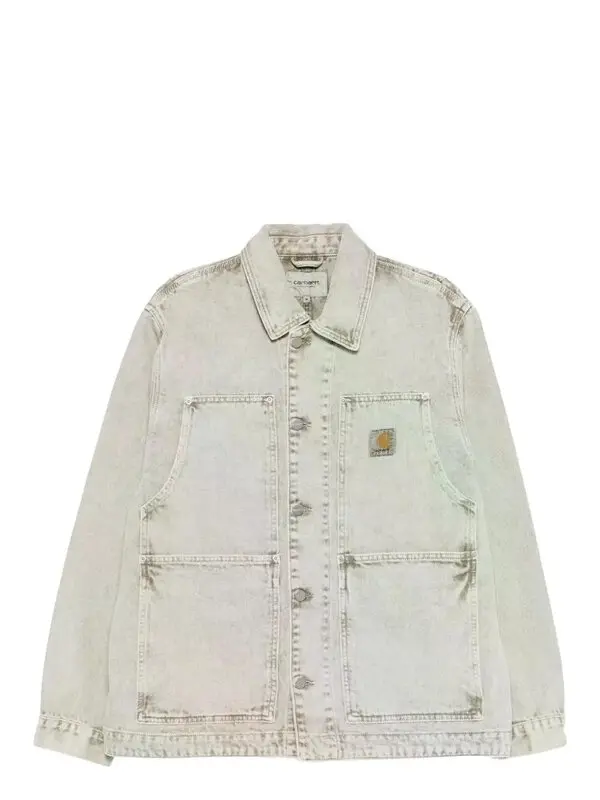 Carhartt Work In Progress Button Cotton Jacket - Neutrals