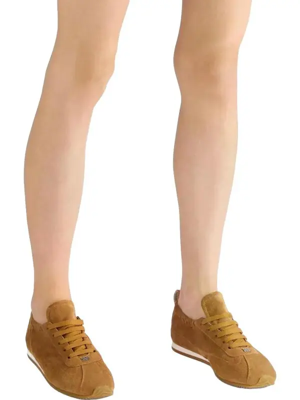 Casadei Lace-up Sneakers - Neutrals