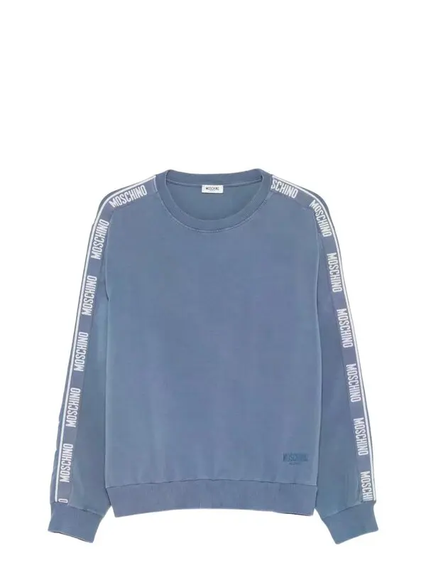 Moschino Logo Lettering Sweatshirt - Blue