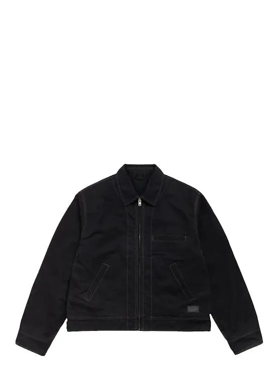 StÜssy Work Collared Jacket - Black