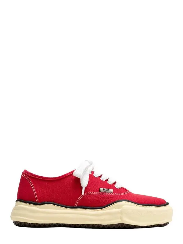 Mihara Yasuhiro Baker Low Top Sneakers - Red