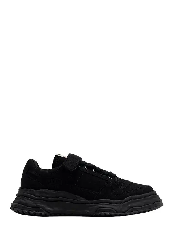 Mihara Yasuhiro Keith Og Sole Canvas Low Sneakers - Black