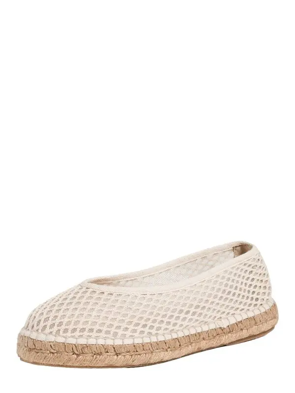 Manebí Ballet Flat Espadrilles - Natural