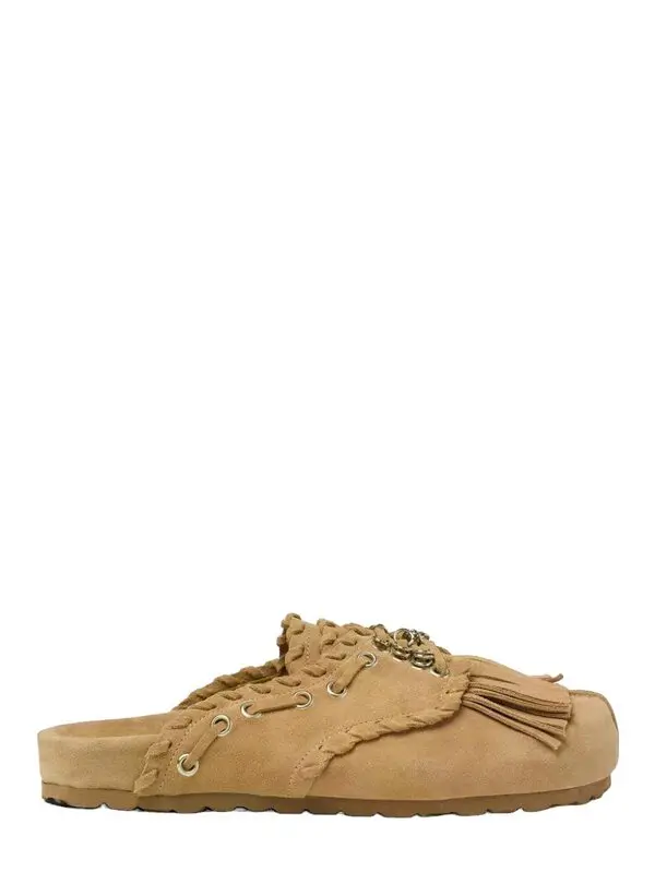 SCAROSSO Flora Mules - Neutrals