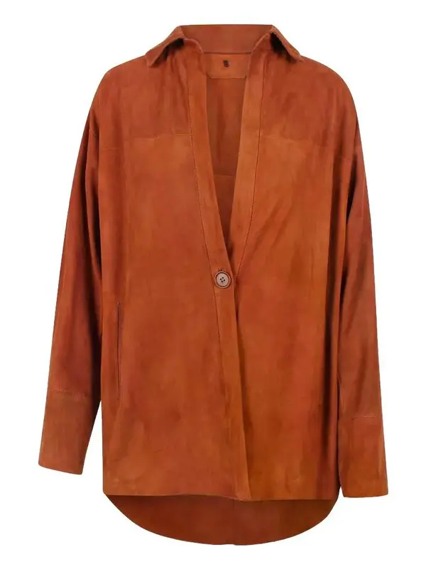 SALVATORE SANTORO Button Front Shirt - Brown