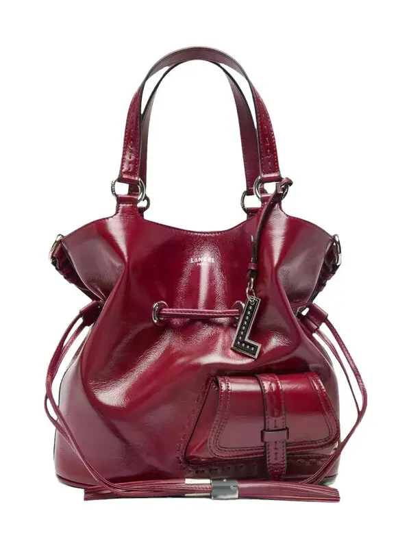 LANCEL Medium Premier Flirt De Bucket Bag - Red